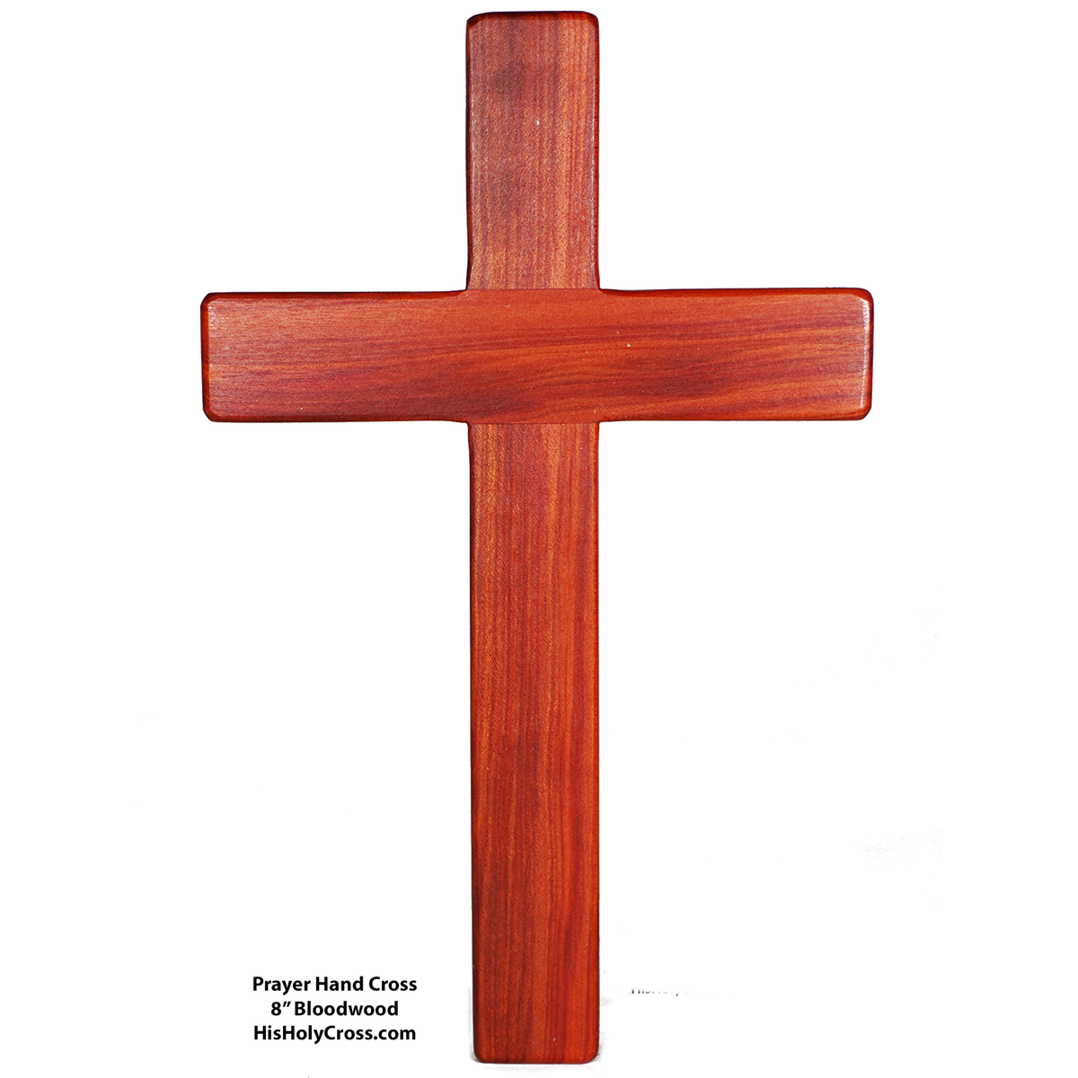 His-holy-cross-8-inch-Christian-prayer-cross-front-facing-view-Hand ...